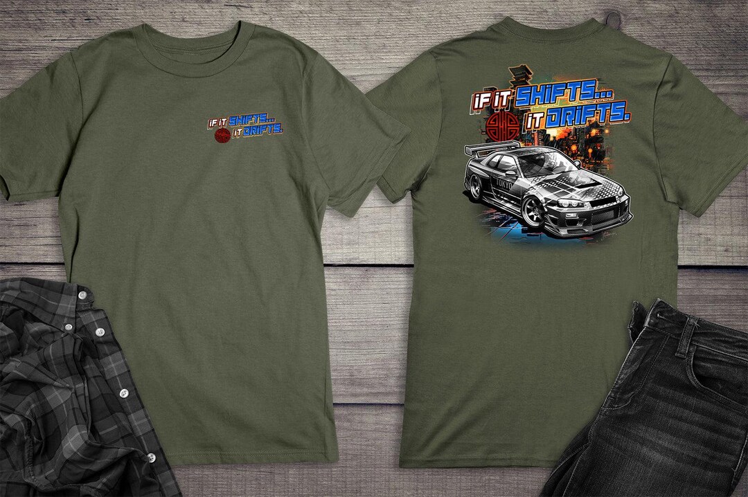 Racing Car Shirt, Drift It T-shirt, Tokyo Car Shirt, Drifting Car Shirt ...