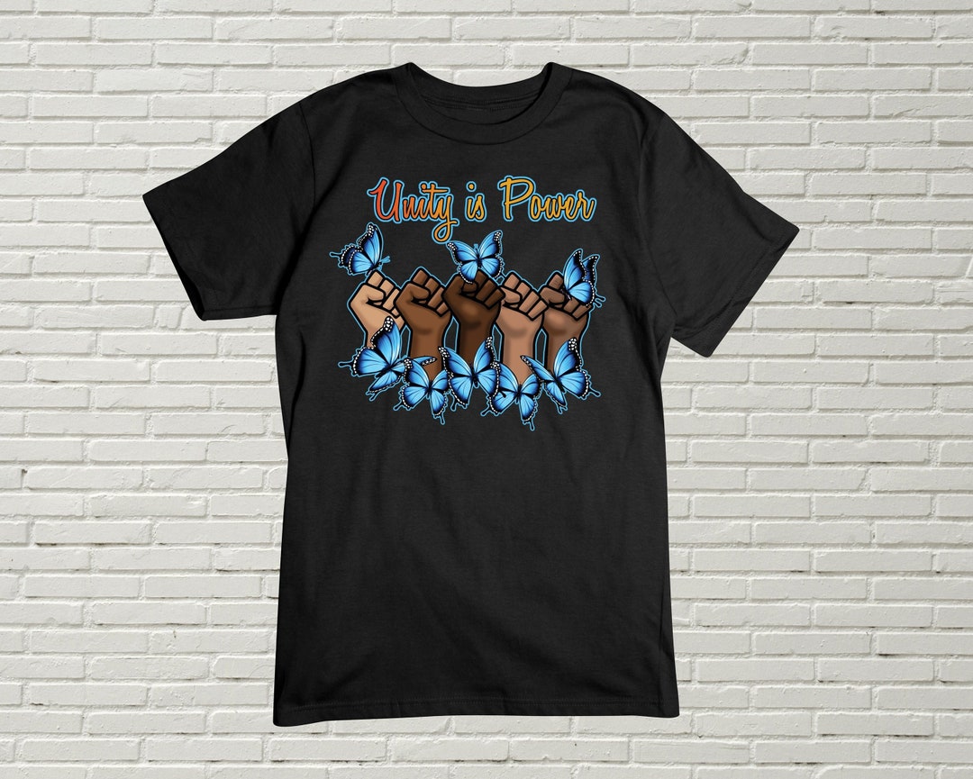 Black History T-shirt, Unity is Power Tee - Etsy