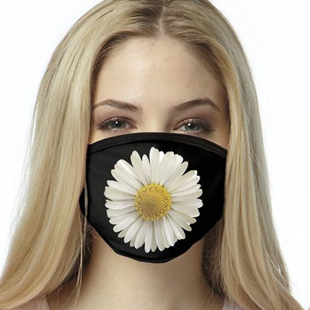 Daisy FACE MASK Cover Your Face Masks - Etsy
