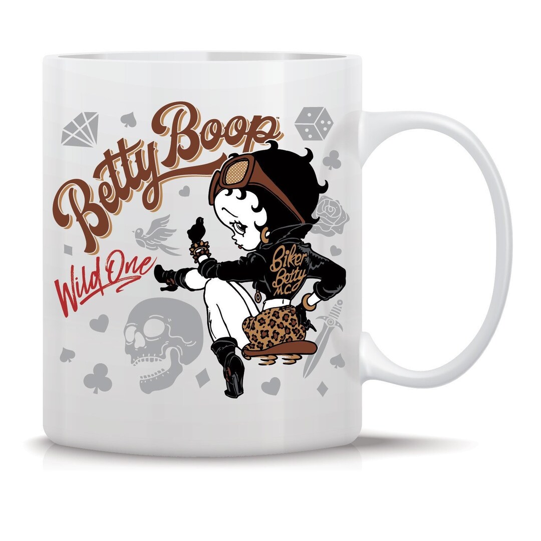 Betty Boop Mug, Wild One Ceramic Coffee Mug, Officially Licensed Betty ...