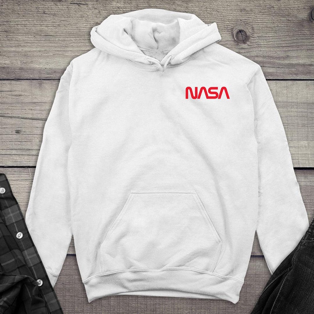 NASA Worm Crest Hoodie - Etsy