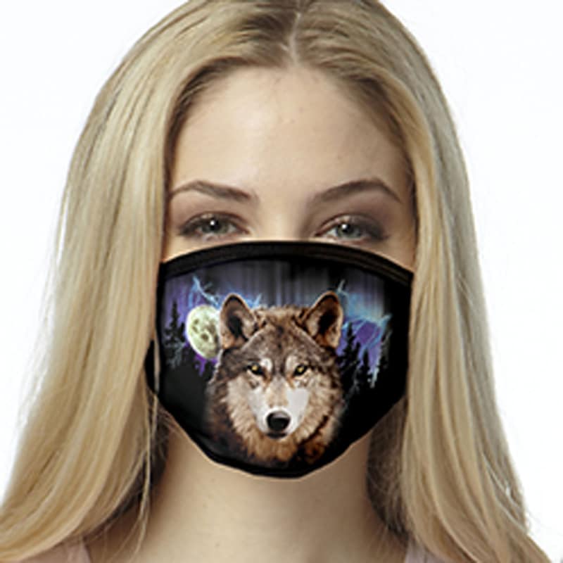 Wolf Face Mask - Etsy