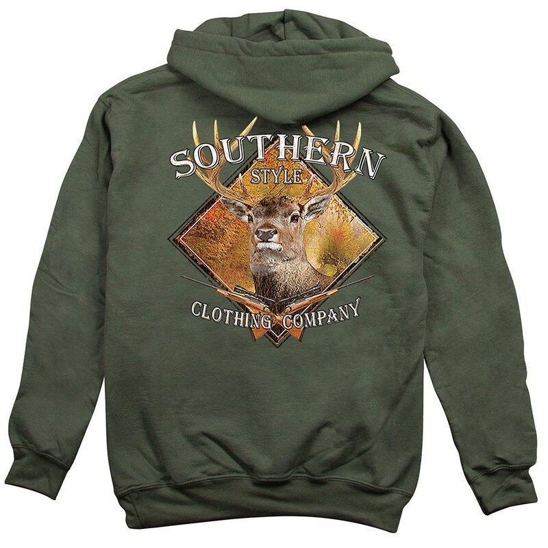 Personalized Buck Hoodie - Etsy