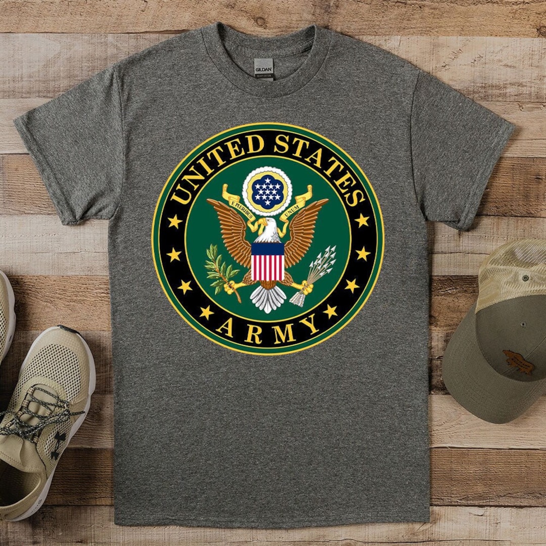 Offically Licensed U.S. Army T-shirt, American Military Tee, United ...