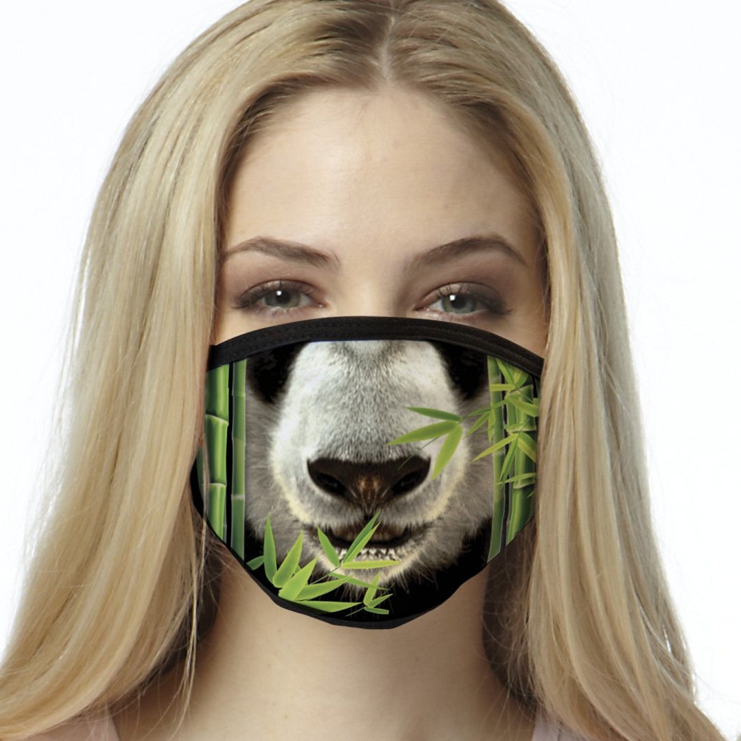 Panda FACE MASK Cover Your Face Masks, - Etsy