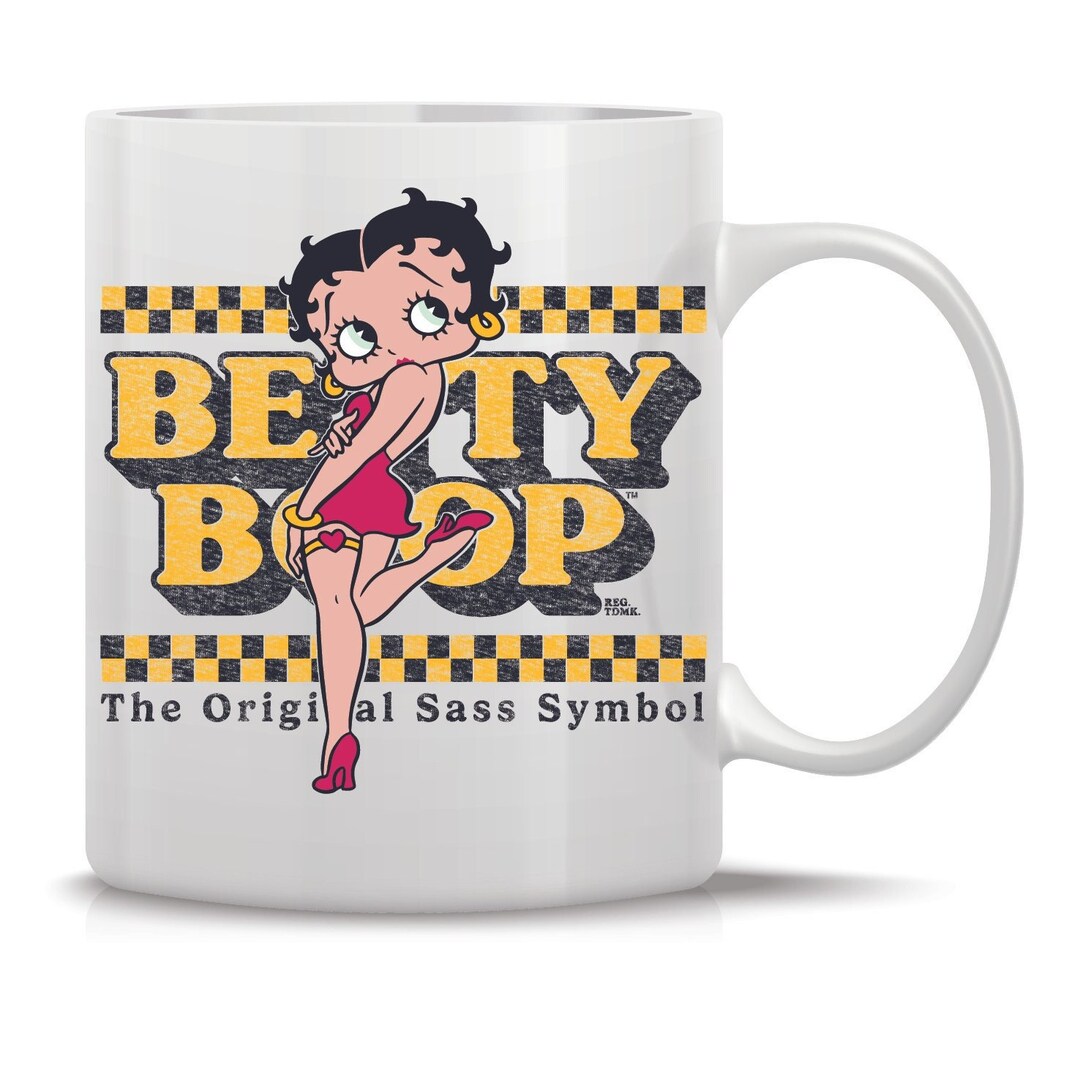 Betty Boop Mug, Original Sass Ceramic Coffee Mug, Officially Licensed ...