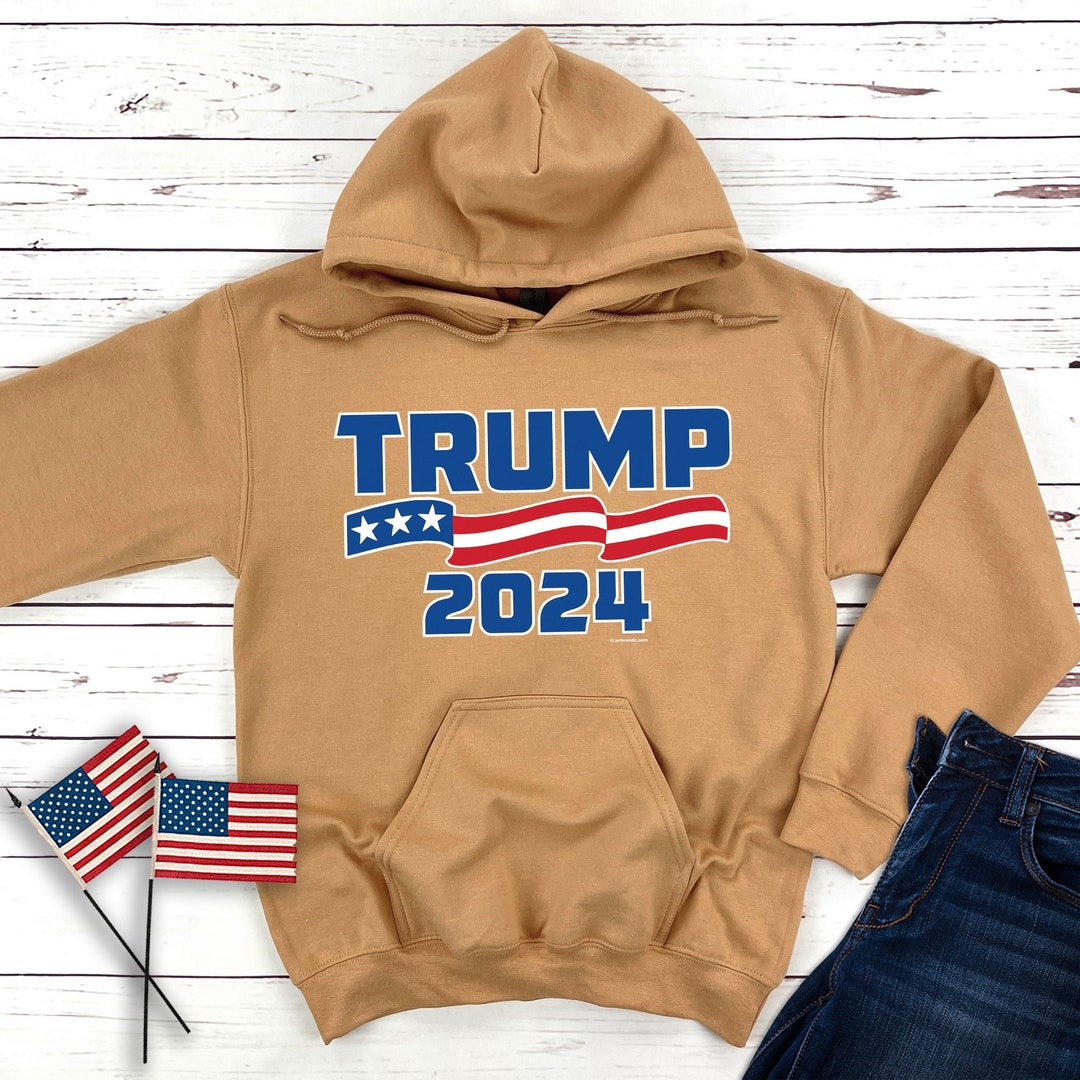 Trump 2024 Hoodie President Donald Trump Support Hooded - Etsy