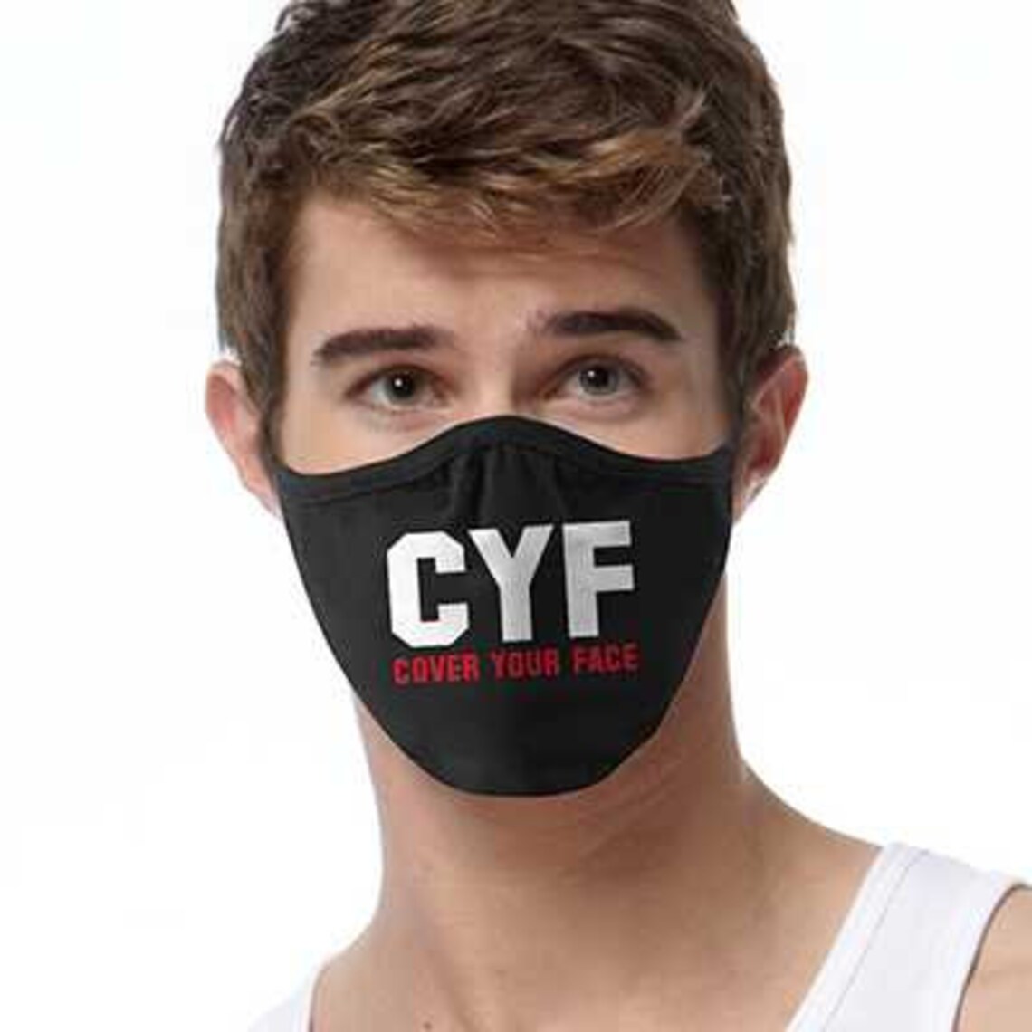 Cyf Face Mask Cover Your Face Masks - Etsy