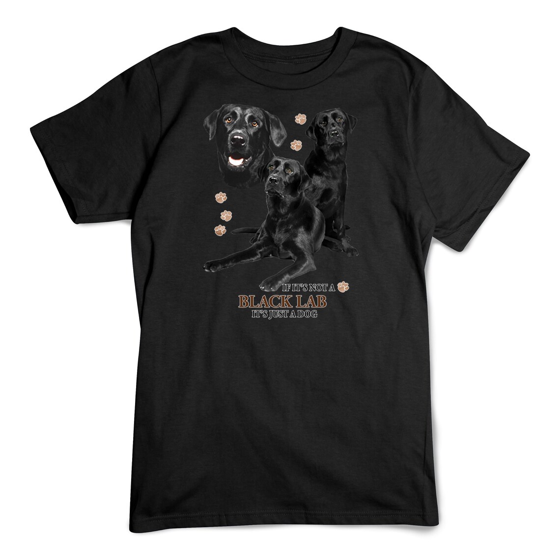 Black Lab T-shirt, Not Just a Dog - Etsy