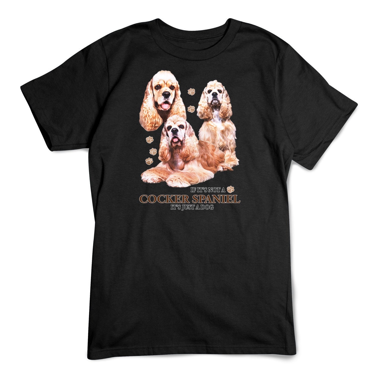 Cocker Spaniel T-shirt, Not Just a Dog - Etsy