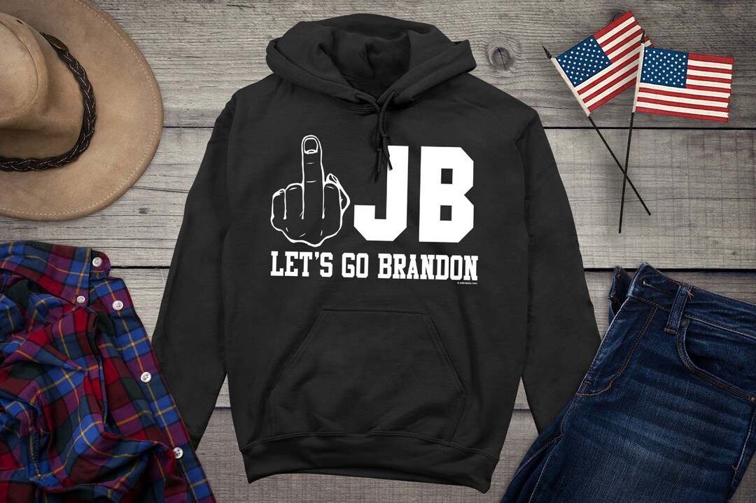 Let's Go Brandon Hoodie, Anti Joe Biden Hooded Sweatshirt, Nascar Chant ...