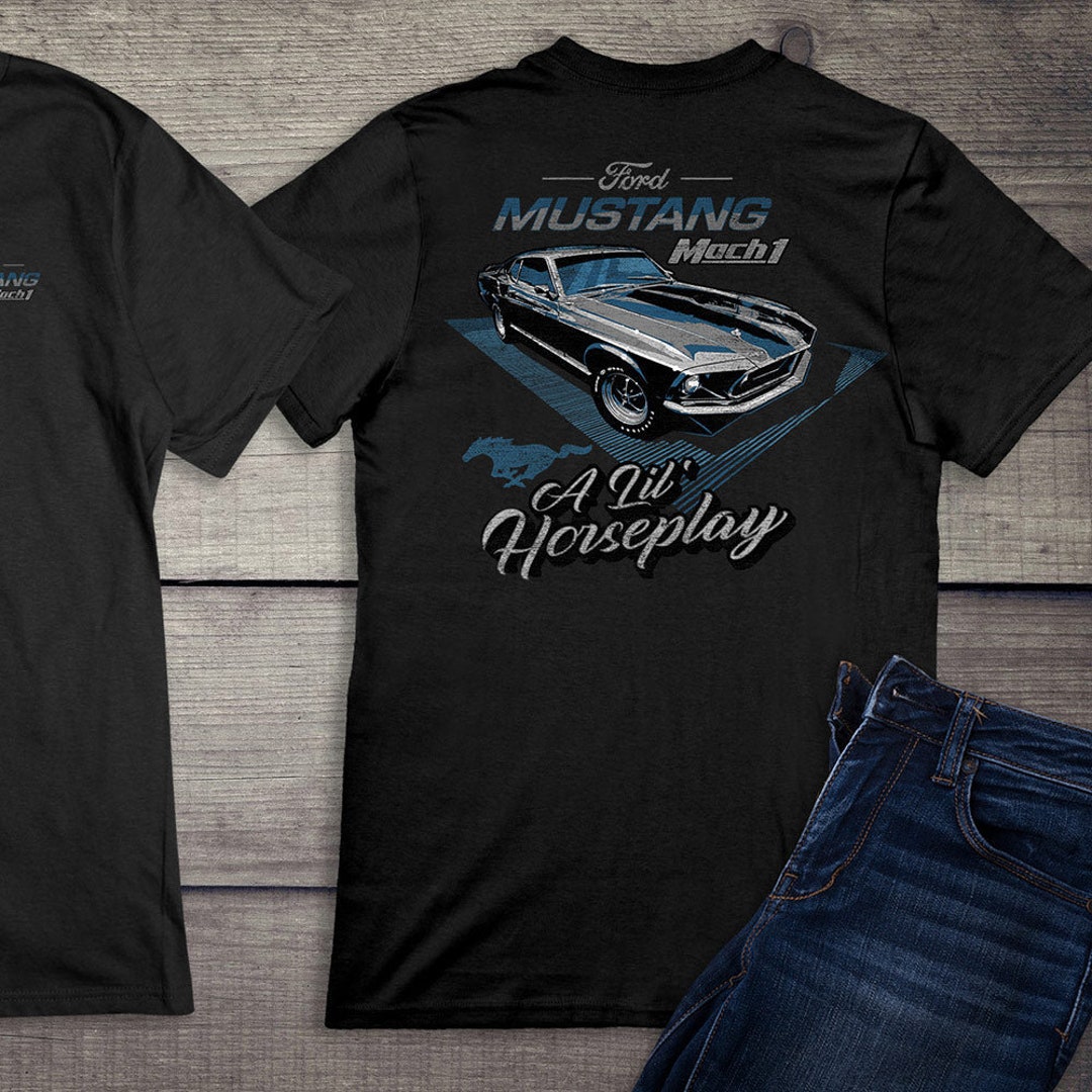 Ford Motor Company, 1969 Mustang Mach 1 T-shirt - Etsy