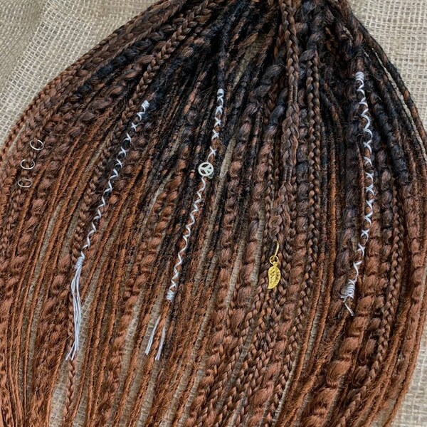 Human Hair Dreadlock Extensions - Etsy