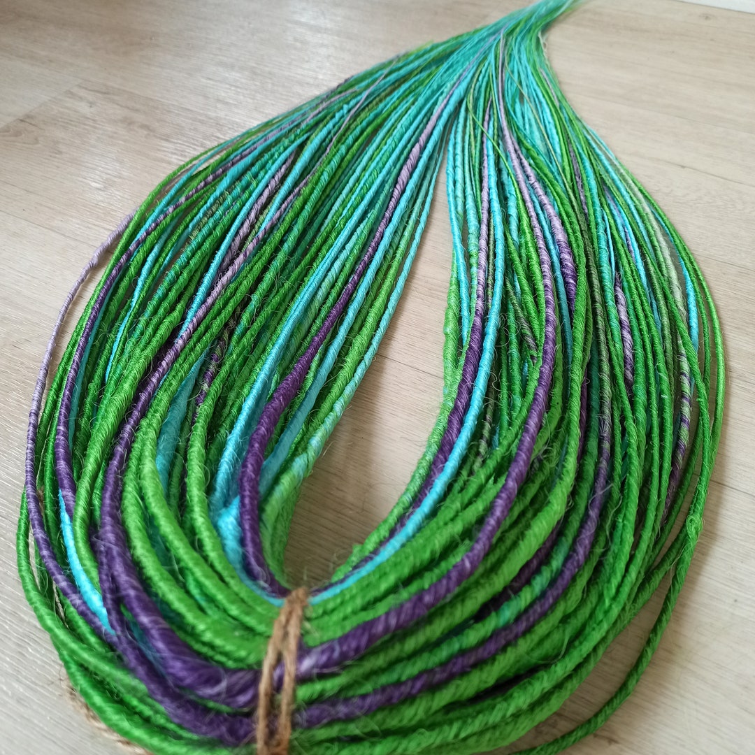 Synthetic Dreads Extensions/handmade Dreadlocks/hair Extension/double ...