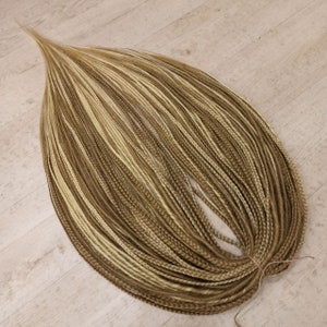 Light Brown Dreadlocks and Braids/de & SE Dreads/double and - Etsy