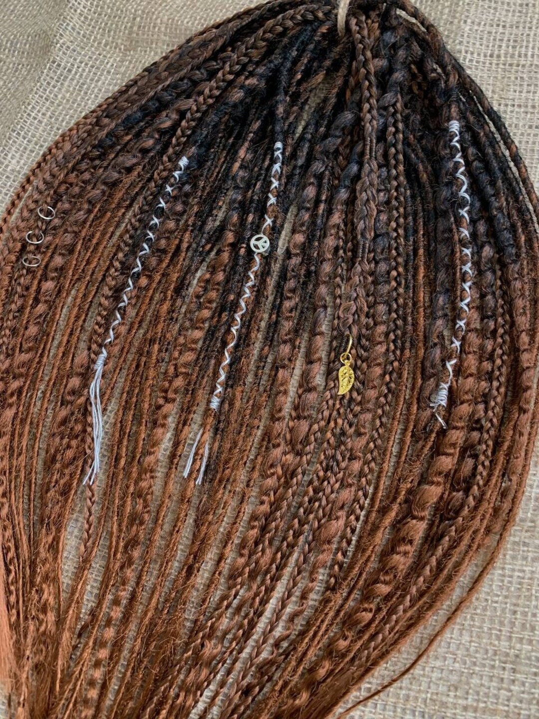 Synthetic Dreads Extensions/double Ended Dreadlocks & Braids/handmade ...
