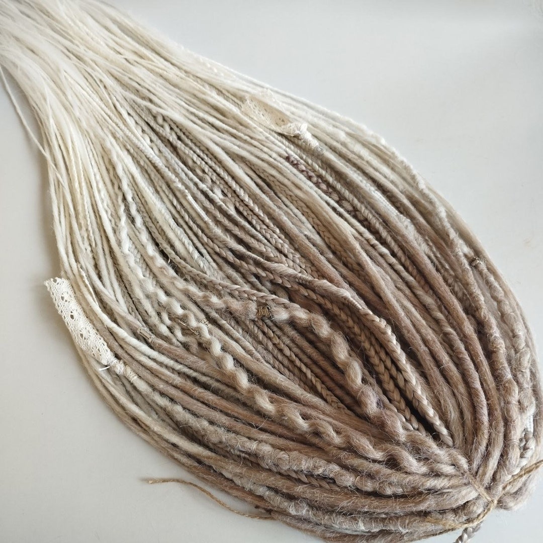 Synthetic Dreads Extensions/double Ended Dreadlocks & Braids/handmade ...