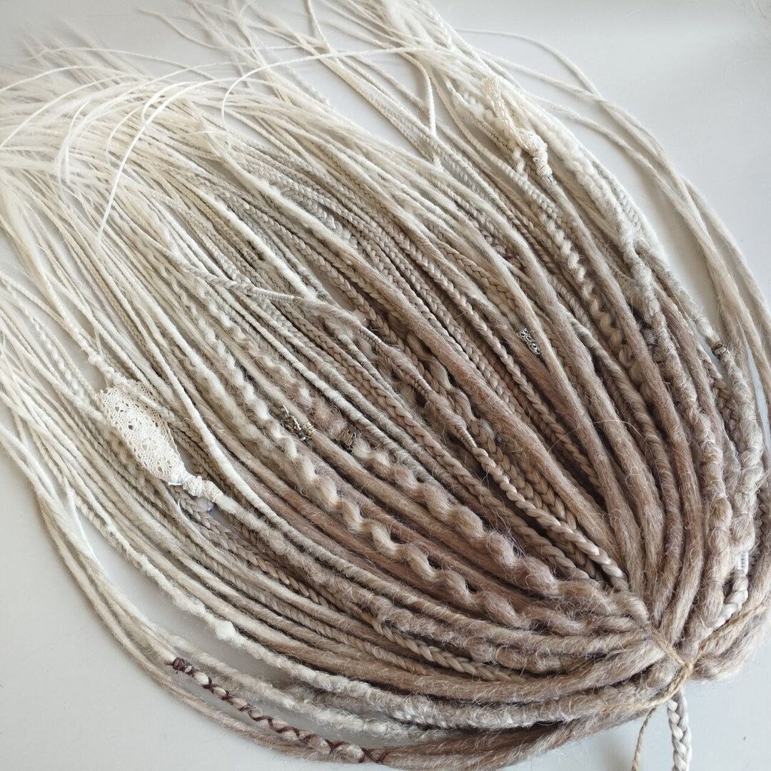 Synthetic Dreads Extensions/double Ended Dreadlocks & Braids/handmade ...