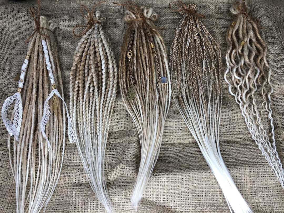 Synthetic Dreads Extensions/double Ended Dreadlocks & Braids/handmade ...