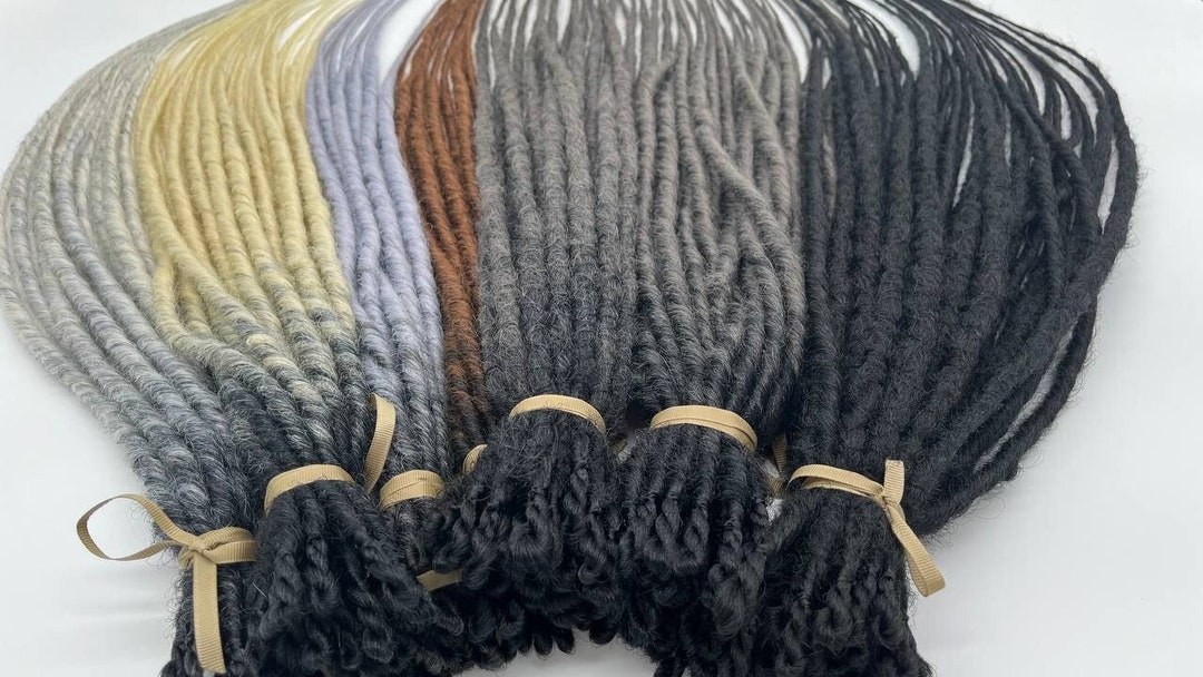 Synthetic Double Ended Dreadlocks Extensions/single Ended - Etsy
