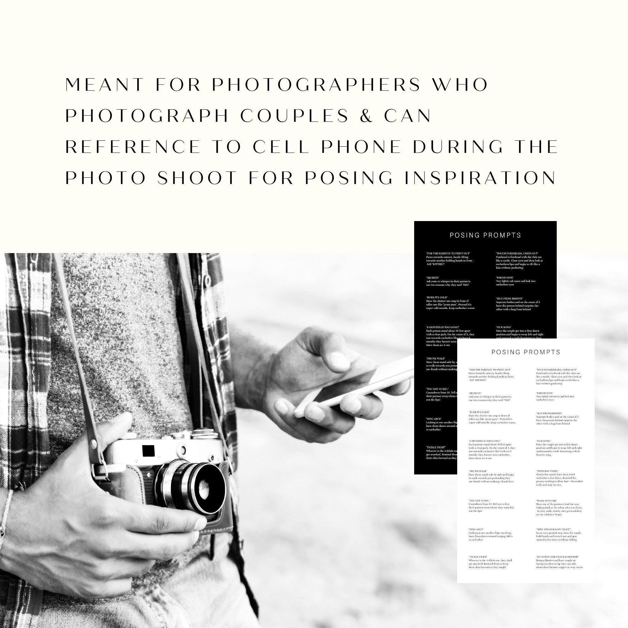 Posing Prompts for Couples AND Wedding Photographers Photoshoots ...