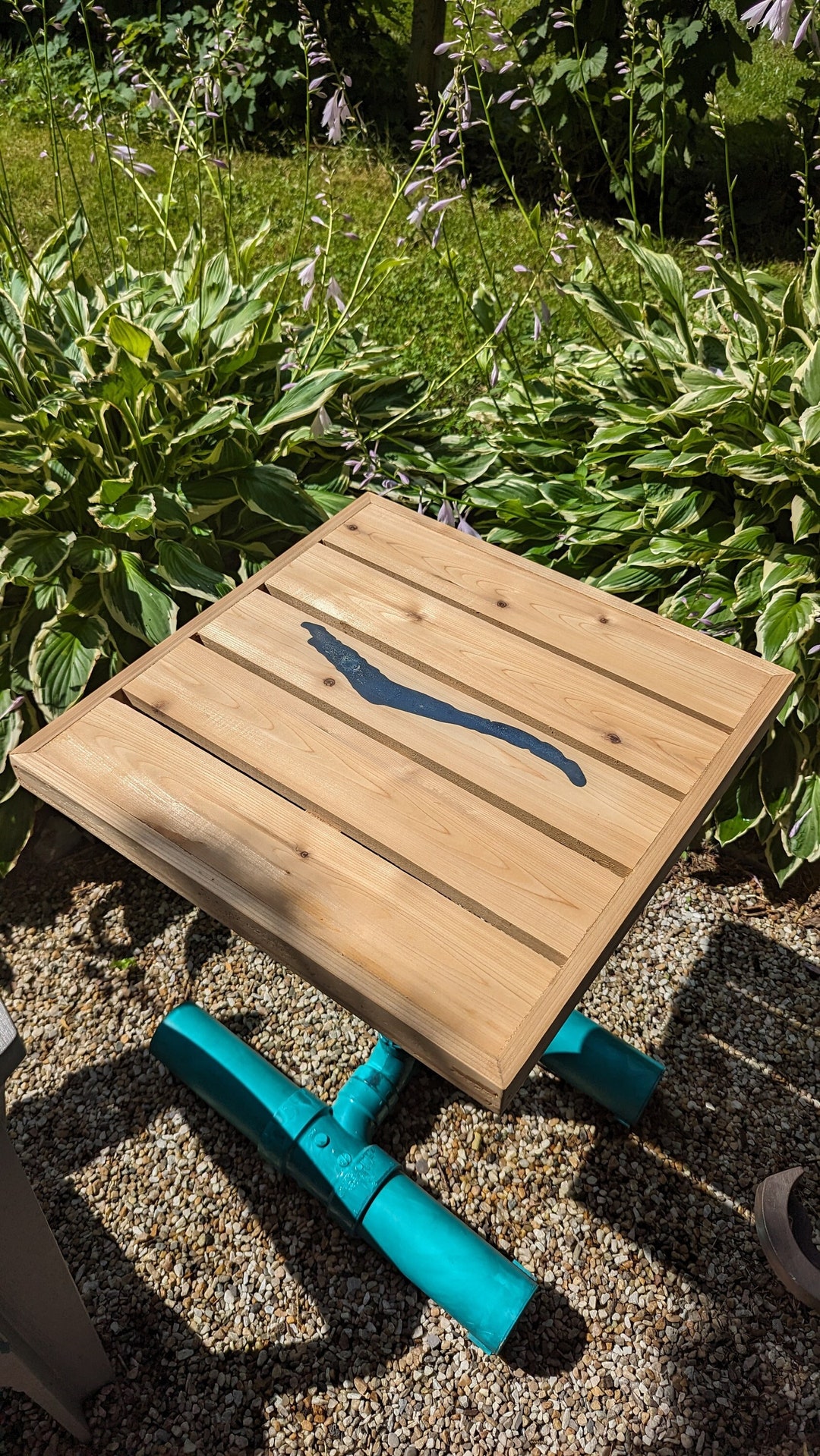 Personalized Square Cedar Clark Bar - Etsy