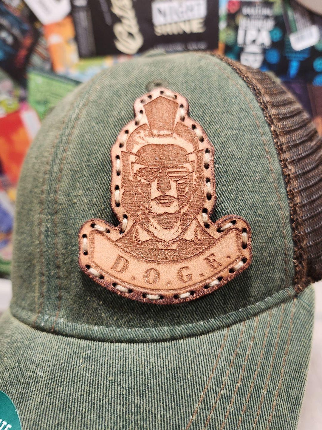 DOGE Elon Musk MAGA Trucker Hat - Spartan Edition - Etsy