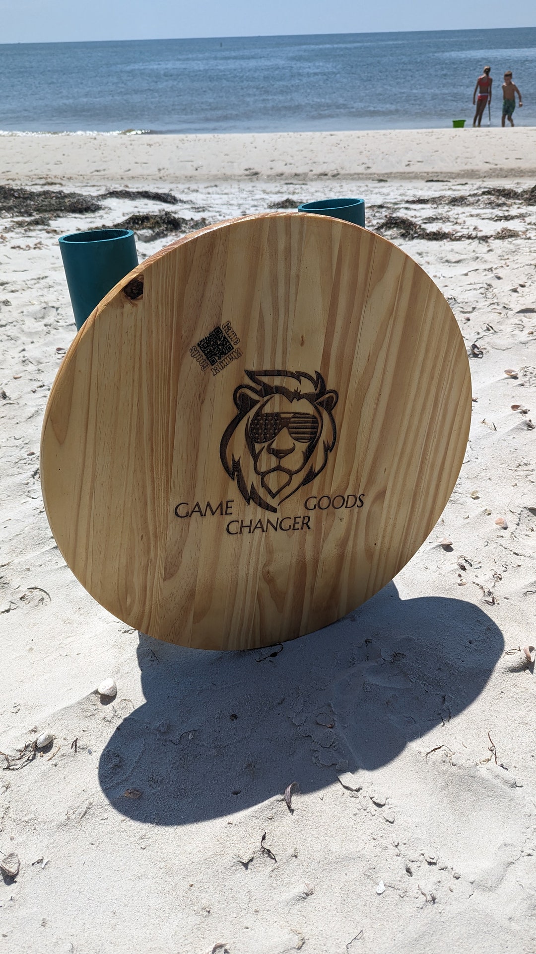 Personalized Round Pine Clark Bar - Etsy