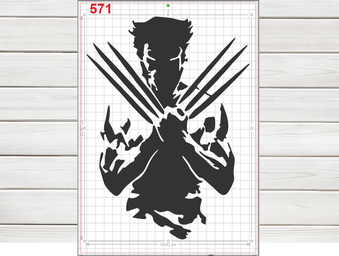 Wolverine X-men Marvel Hero Stencil Mylar Plastic 190mic A4 - Etsy UK