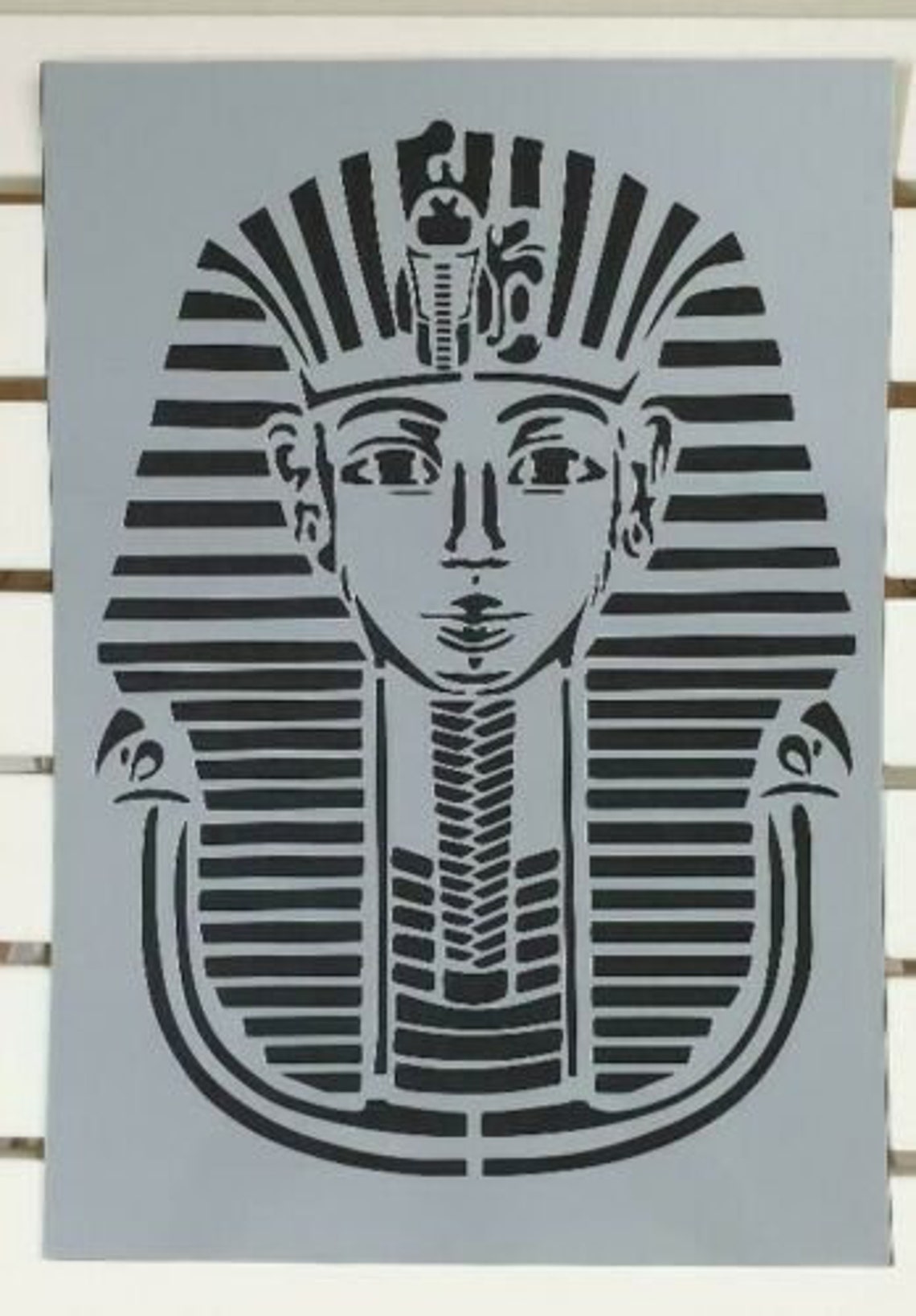 Tutankhamun Egyptian Pharaoh Stencil Mylar Plastic 190mic A4 - Etsy