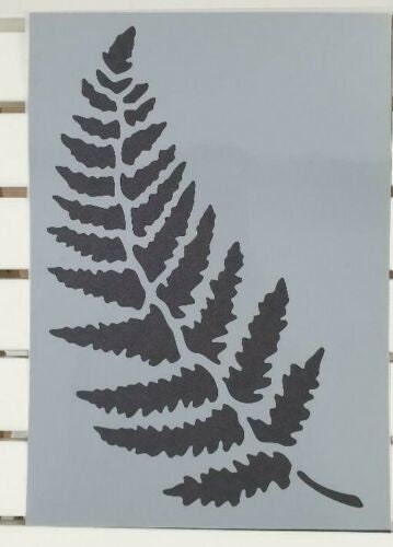 Large Fern Leaf Stencil Mylar Plastic 190mic A4 Sheet Size - Etsy