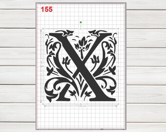 Whimsical Alphabet Stencil 8-1/2 X 11 - Etsy