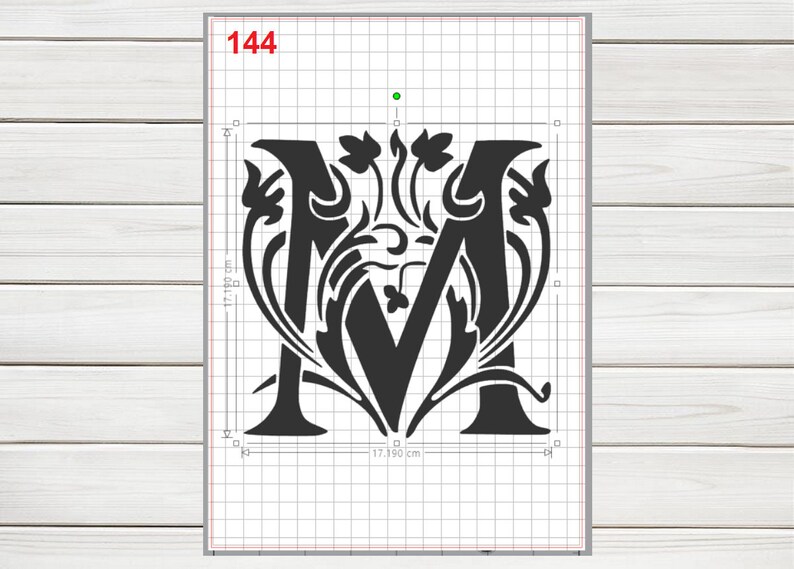 Beautiful Alphabet Letter M Stencil Mylar Plastic 190mic A4 - Etsy UK