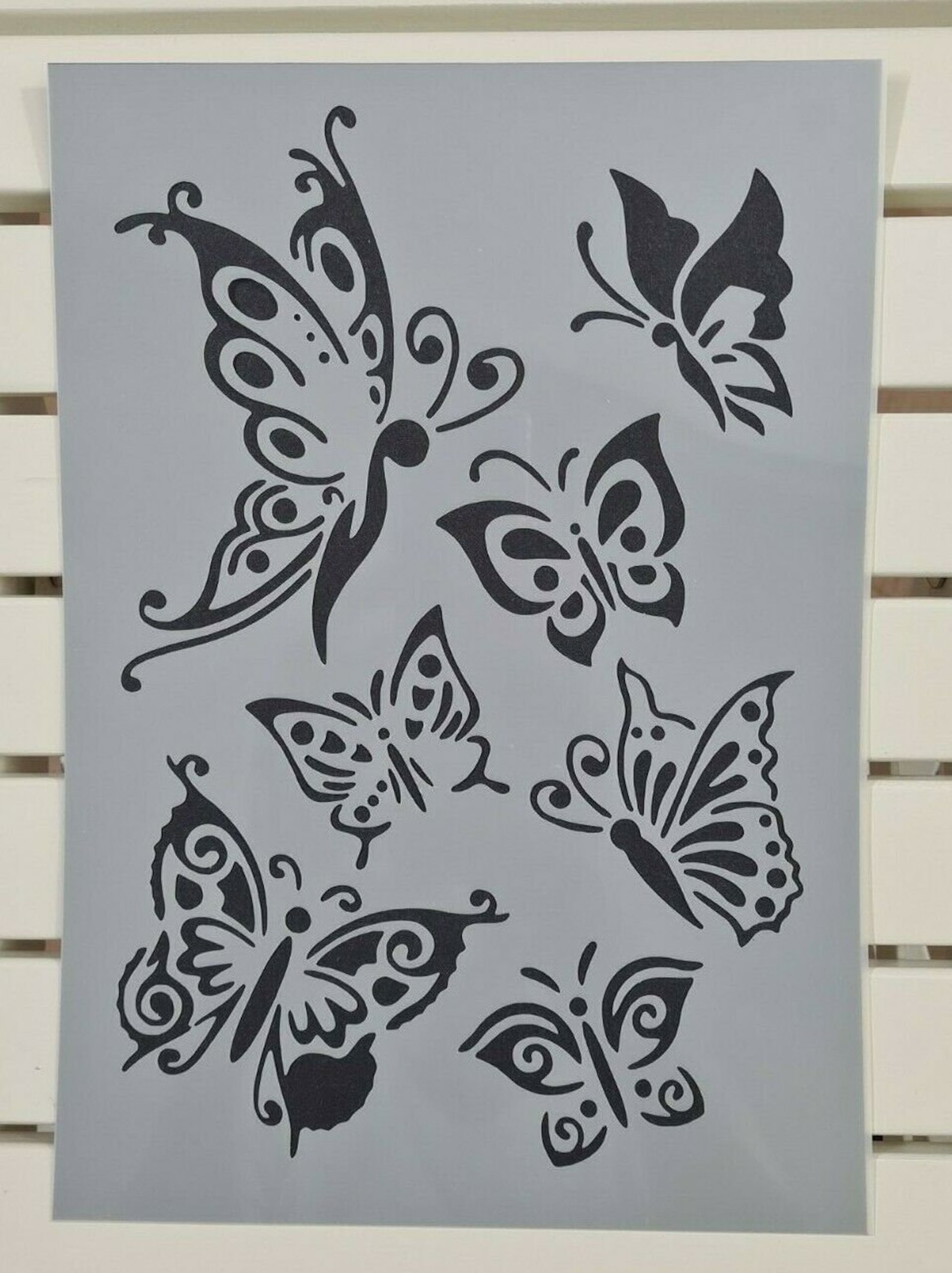 Beautiful Butterfly Stencil Mylar Plastic 190mic A4 sheet size | Etsy