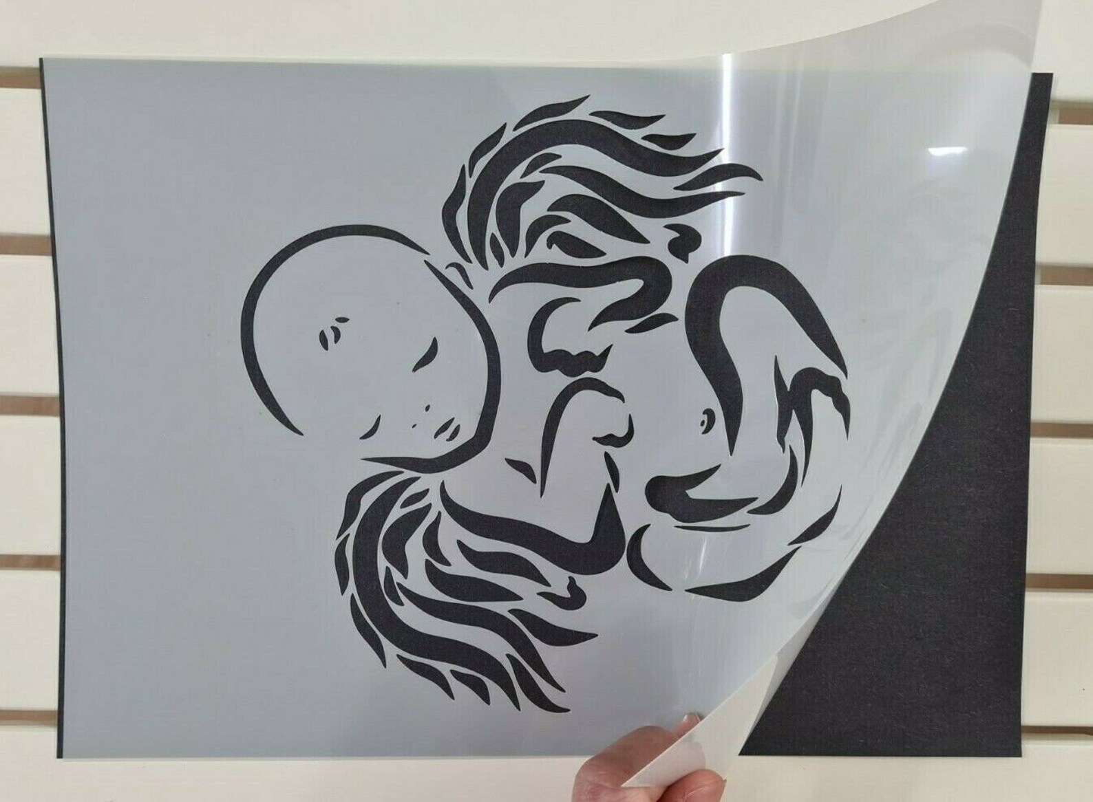 Cute Baby Angel Sleeping Stencil Mylar Plastic 190mic A4 Sheet - Etsy