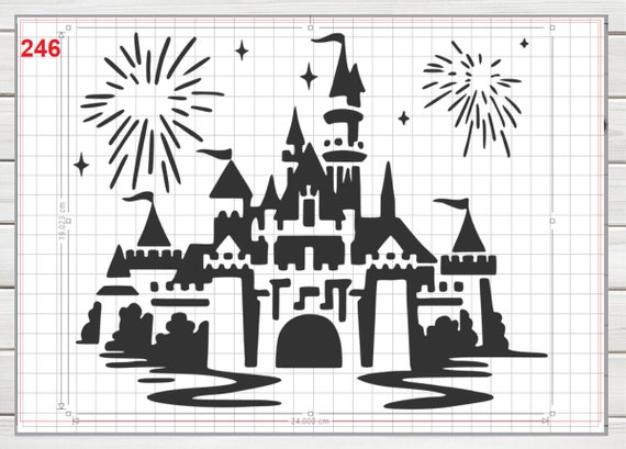 Disney Castle Stencils