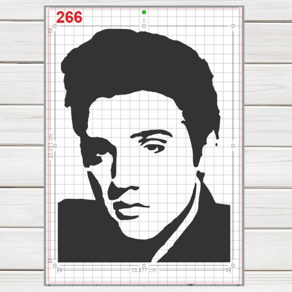 Elvis Face - Etsy