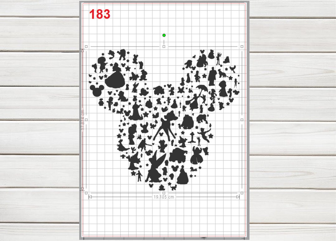 Disney-Figuren gemacht Mickey Mouse Gesicht Schablone Mylar - Etsy.de