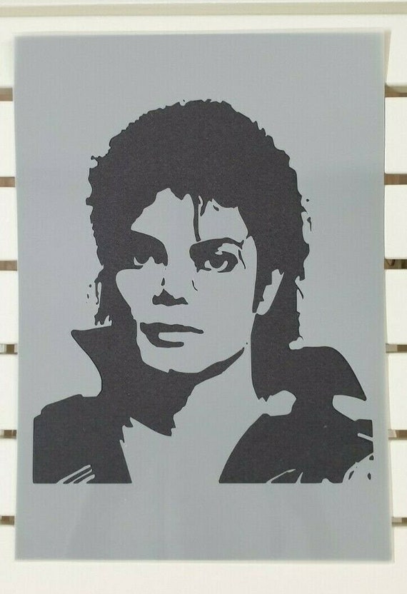 Michael Jackson Stencil Template