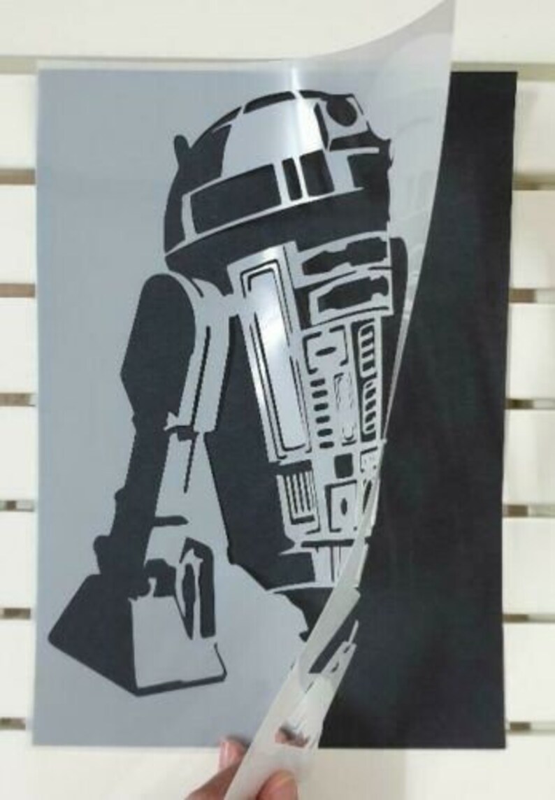 Star Wars R2D2 V2 Robot Stencil Mylar Plastic 190mic A4 Sheet - Etsy