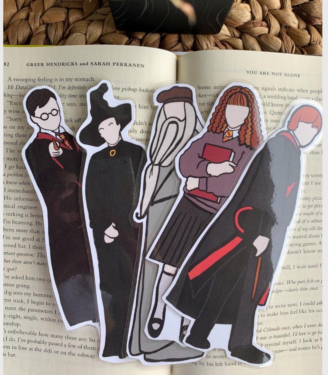 Iconic Characters Bookmarks - Etsy