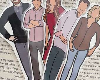 TV Favorites Bookmarks Spooky Girl - Etsy