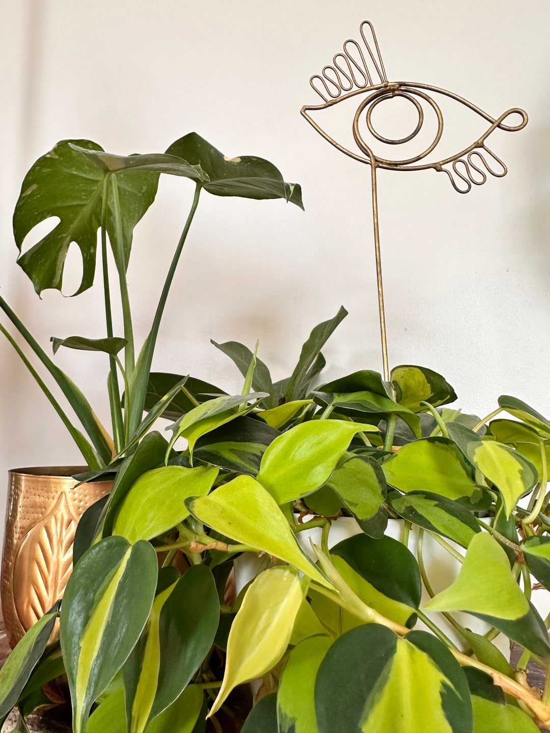 Evil Eye Metal Plant Trellis Hanger - Etsy
