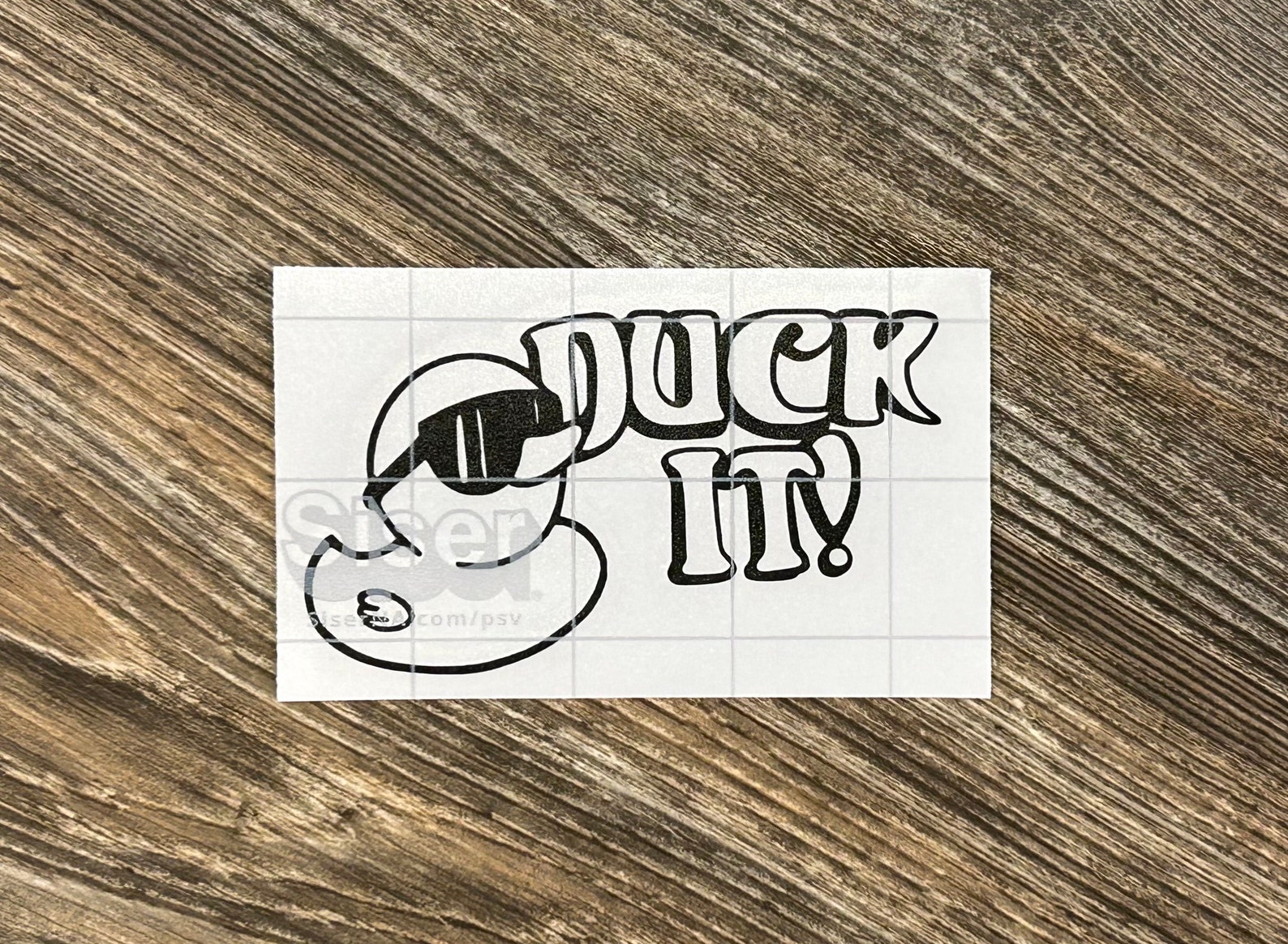 Duck It Decal - Etsy