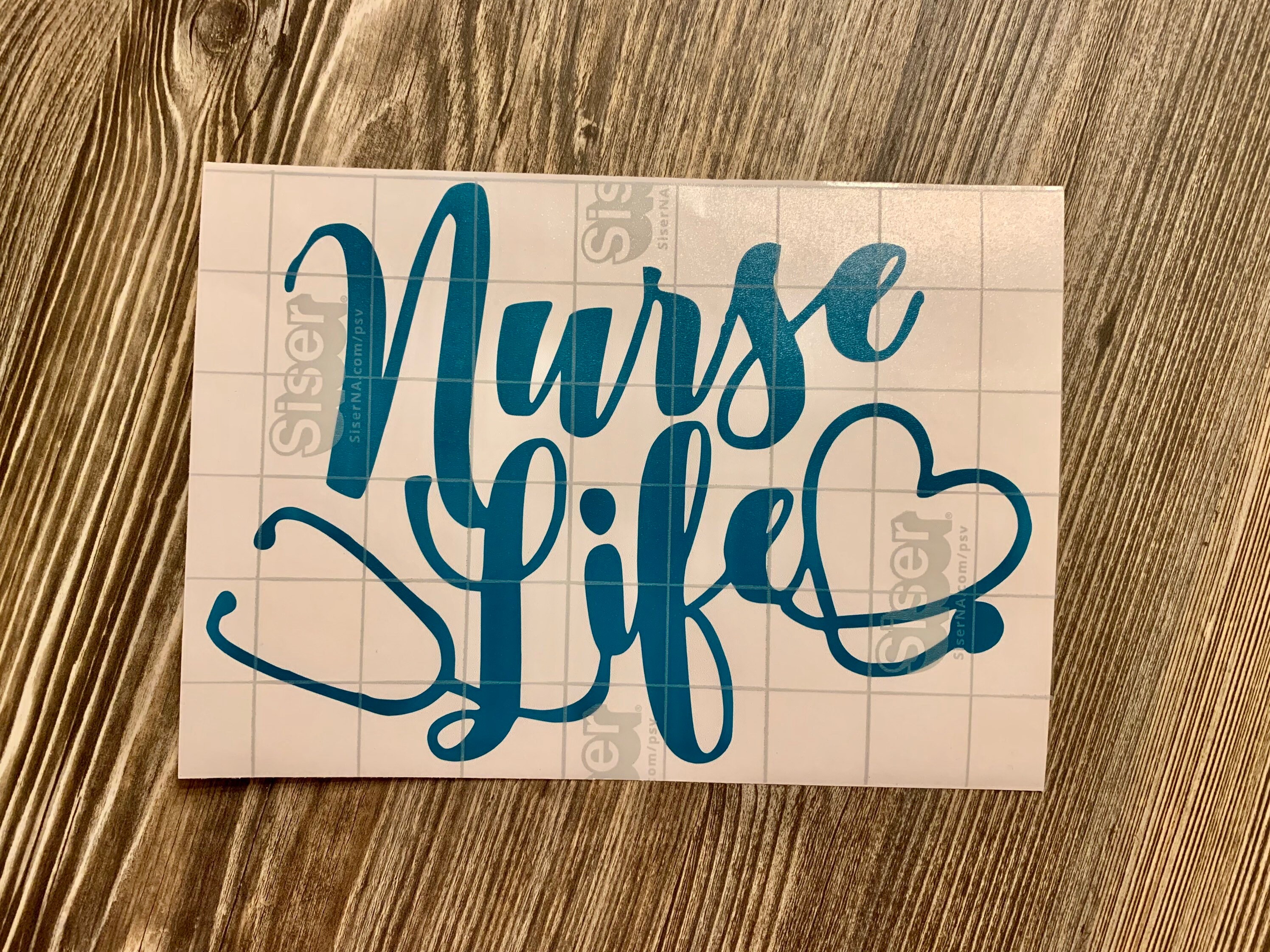 Nurse Life Decal - Etsy