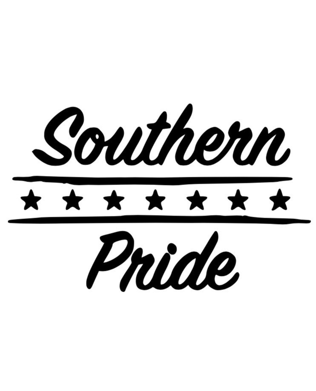 Southern Pride Decal - Etsy