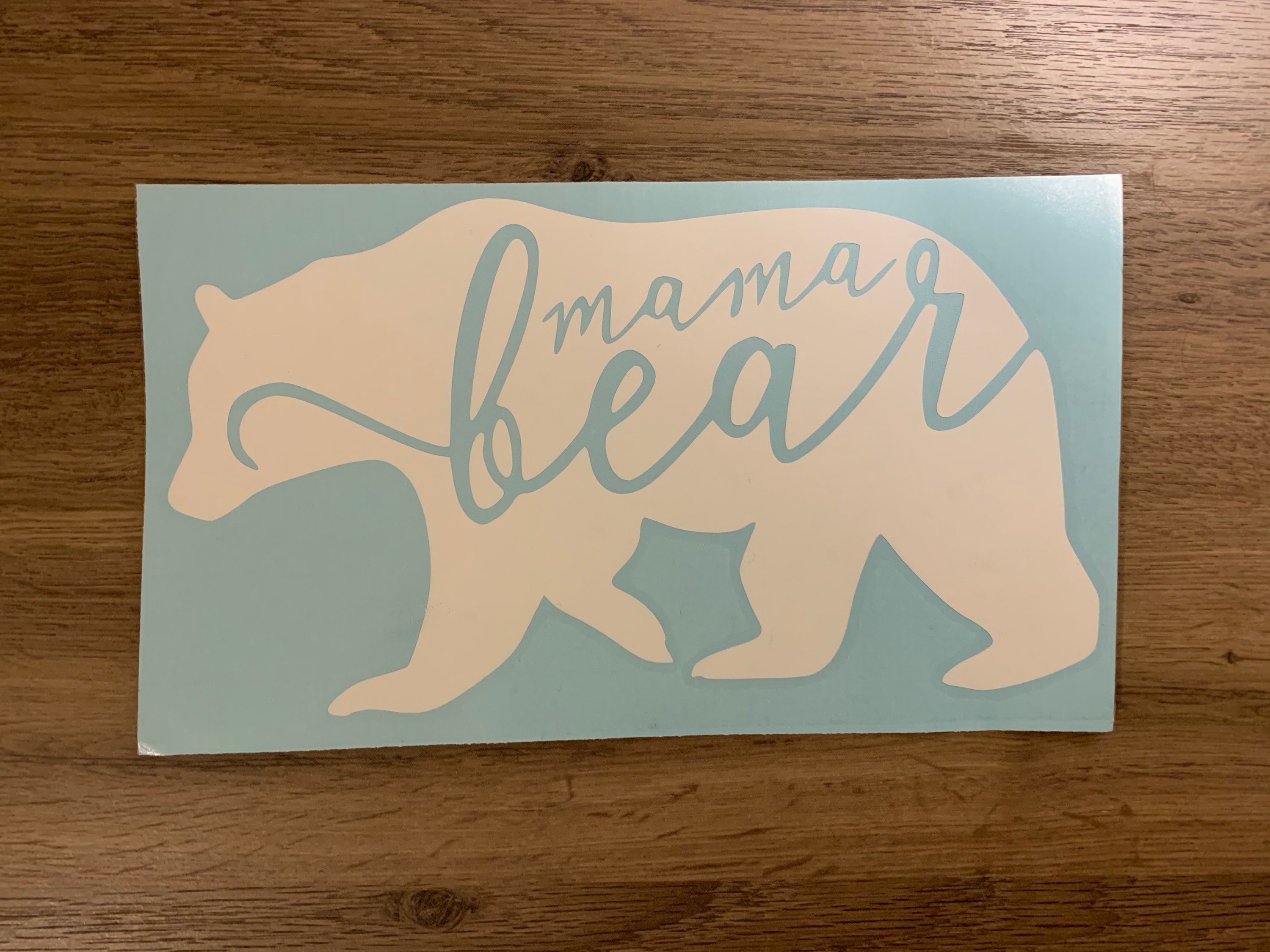 Momma Bear Decal - Etsy