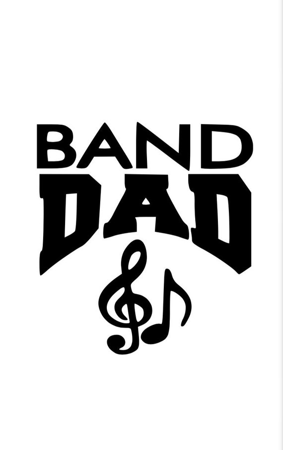 Band Dad Decal - Etsy