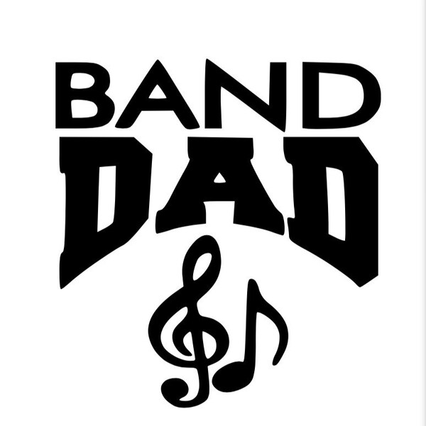 Band Dad Decal - Etsy