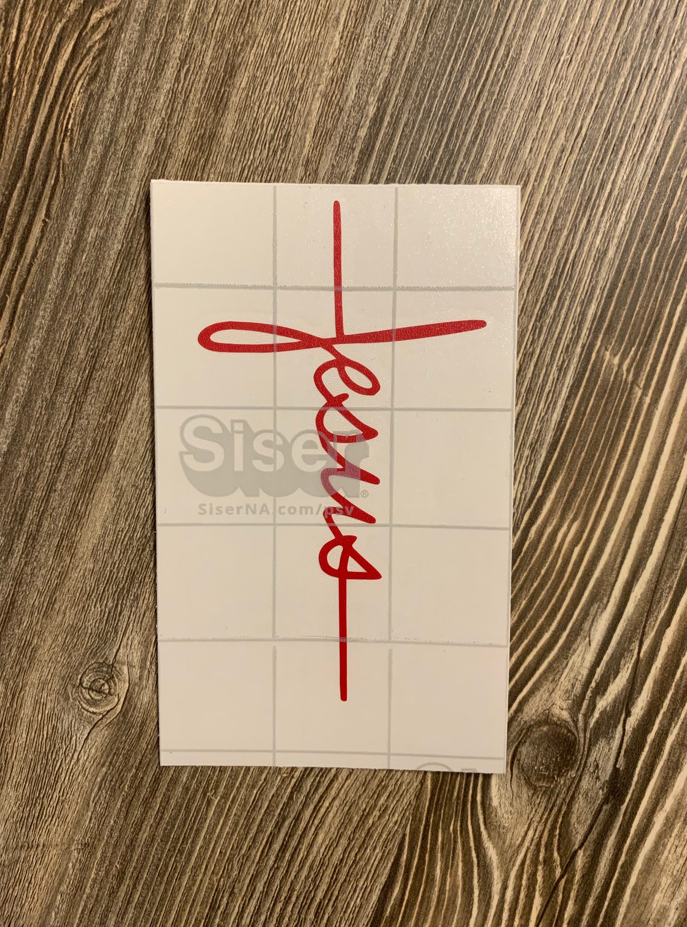 Jesus Decal | Etsy